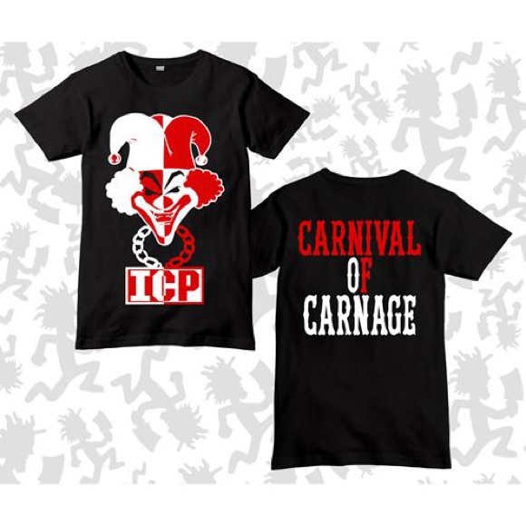 Shirts | Icp Insane Clown Posse Carnival Of Carnage T Shirt X New X ...
